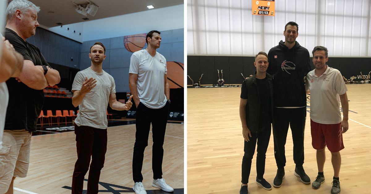 NBA and Fiba Agent Kevin Tarca ?? visits Europrobasket - Europrobasket