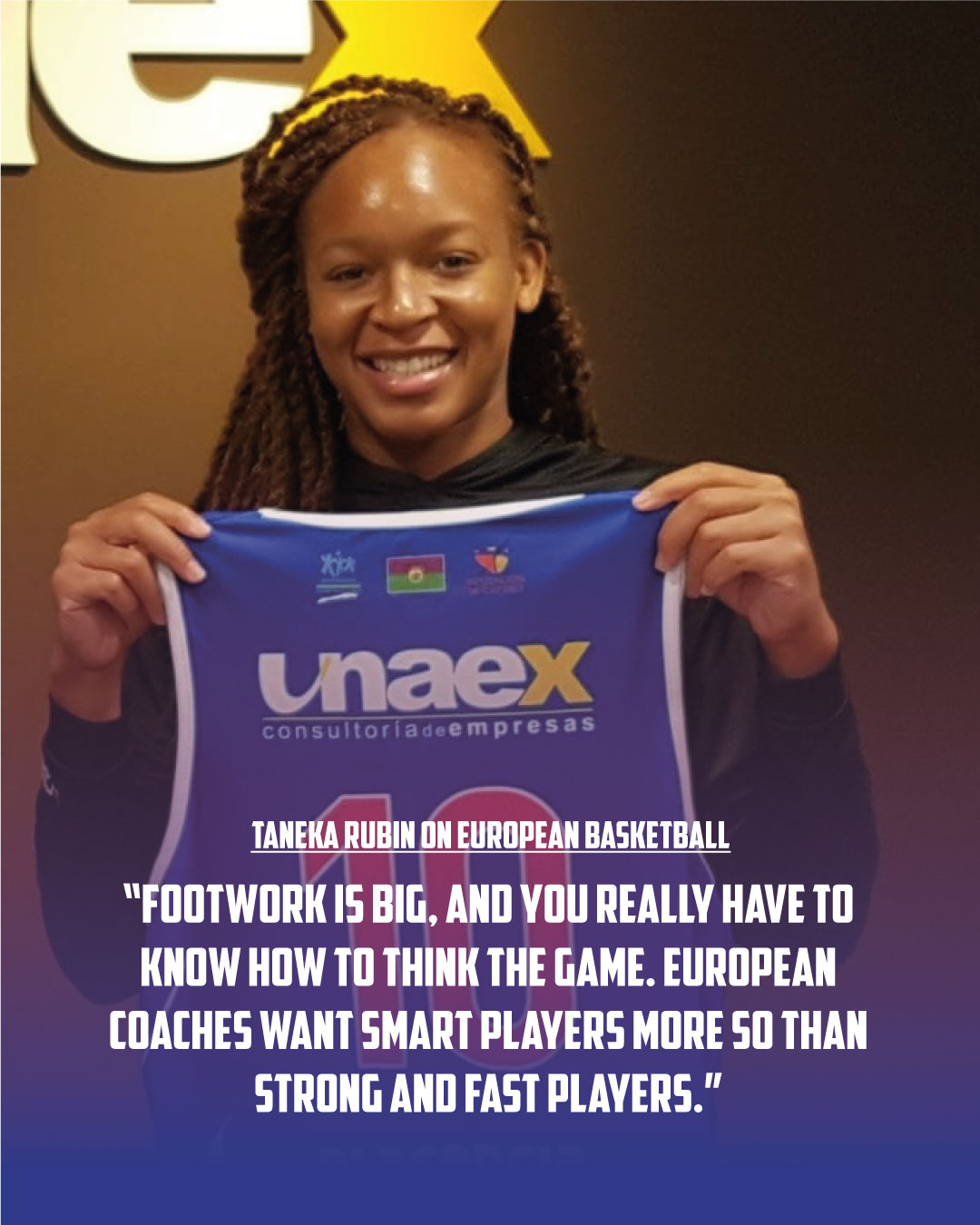 Playing Basketball Overseas - Q&A with Taneka Rubin - Europrobasket