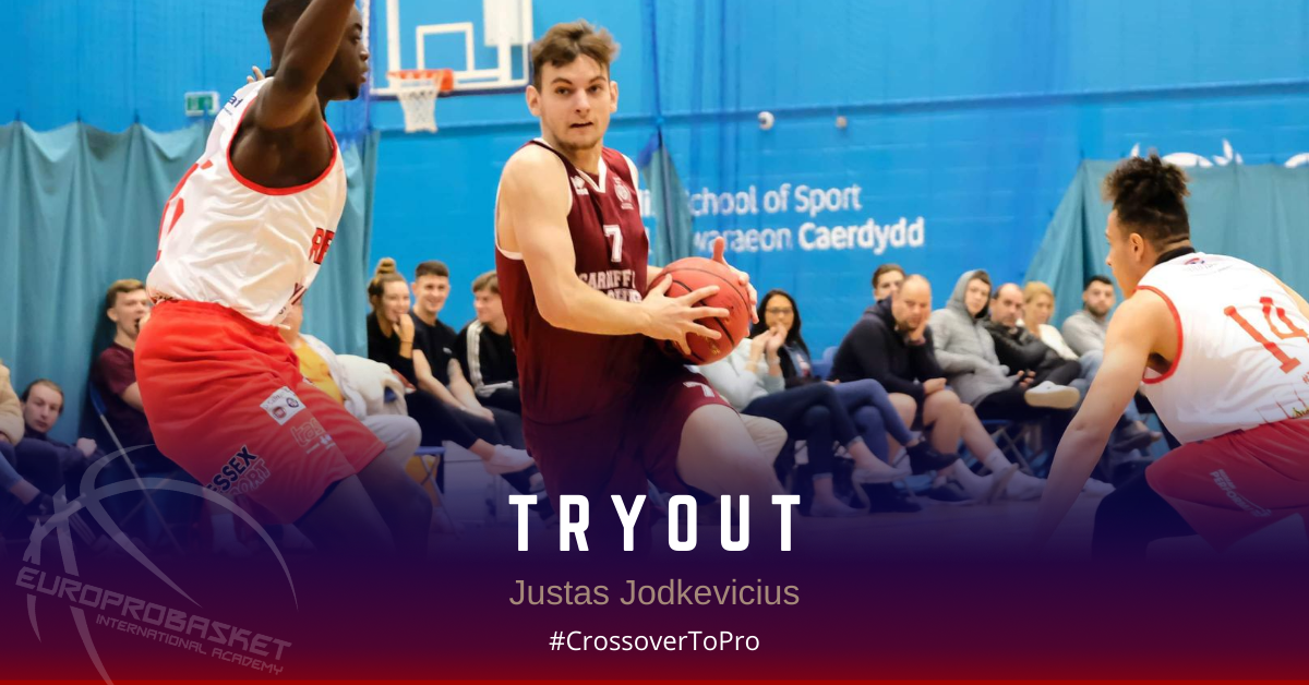 Justas Jodkevicius on a tryout in Spain - Europrobasket