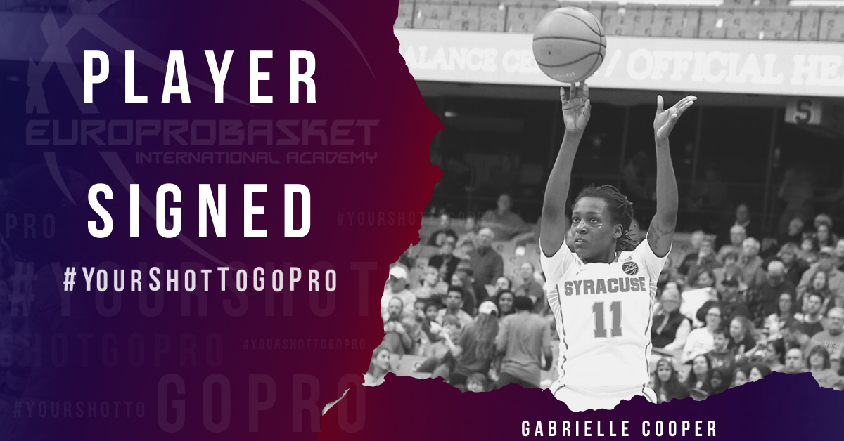 GABRIELLE COOPER | EuroProBasket Player Signed