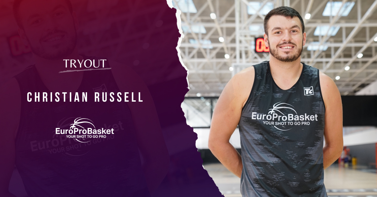 EuroProBasket Player Christian Russell on Tryout Near Valencia, Spain ...