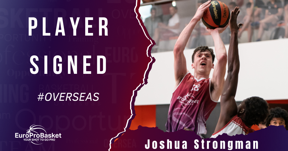 Joshua Strongman | Player Signed | EuroProBasket