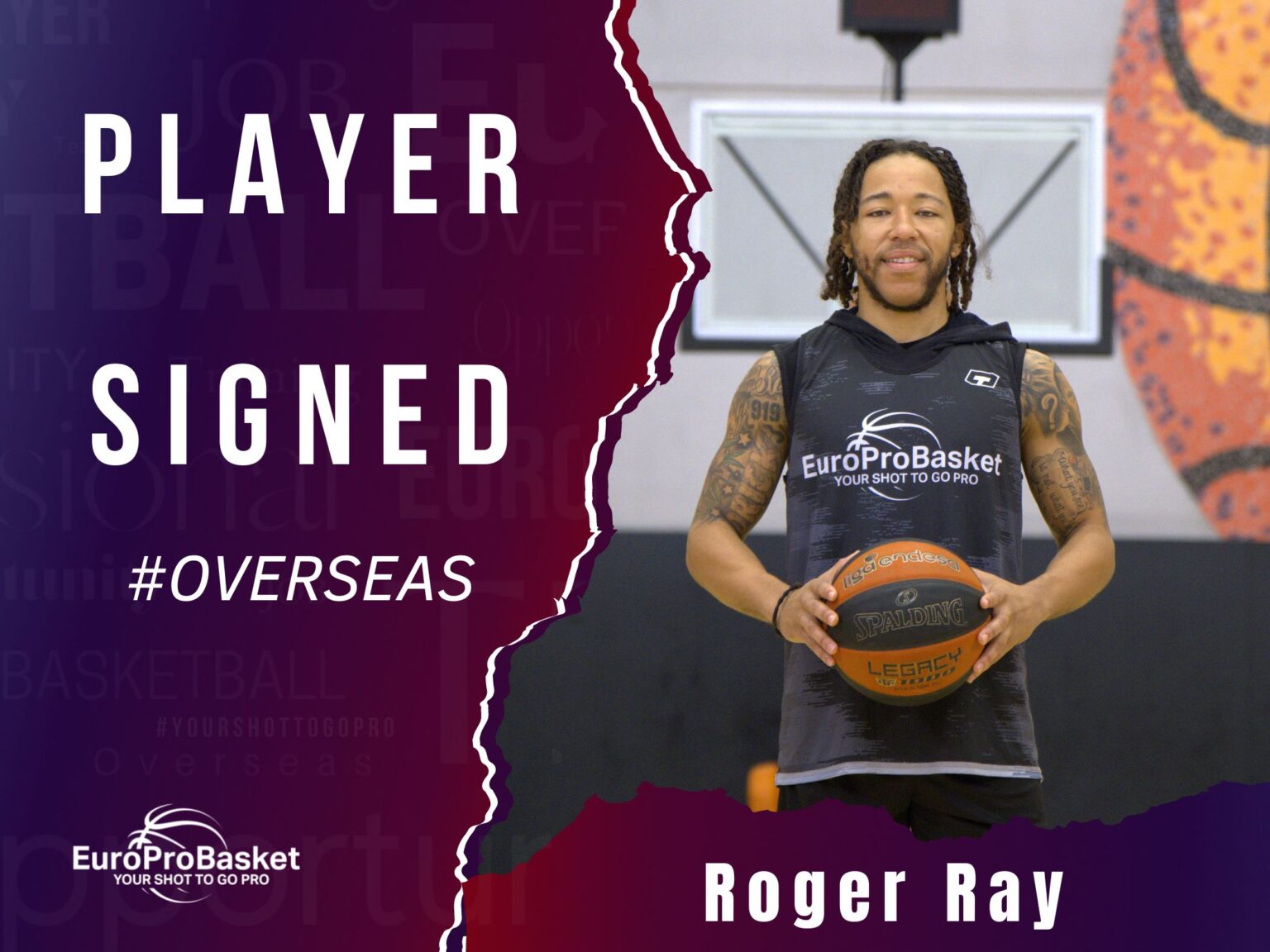 Roger Ray | Player Signed | Netherlands | EuroProBasket